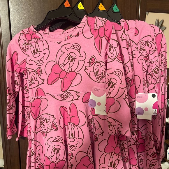 Disney | Dresses | Disney Pink Character Dress | Poshmark